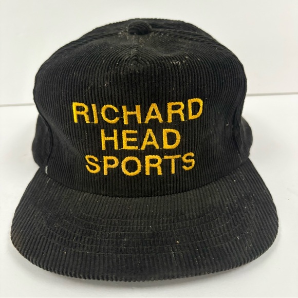 Accessories | Vintage Moravia Ny Corduroy Snapback Hat Richard Head ...